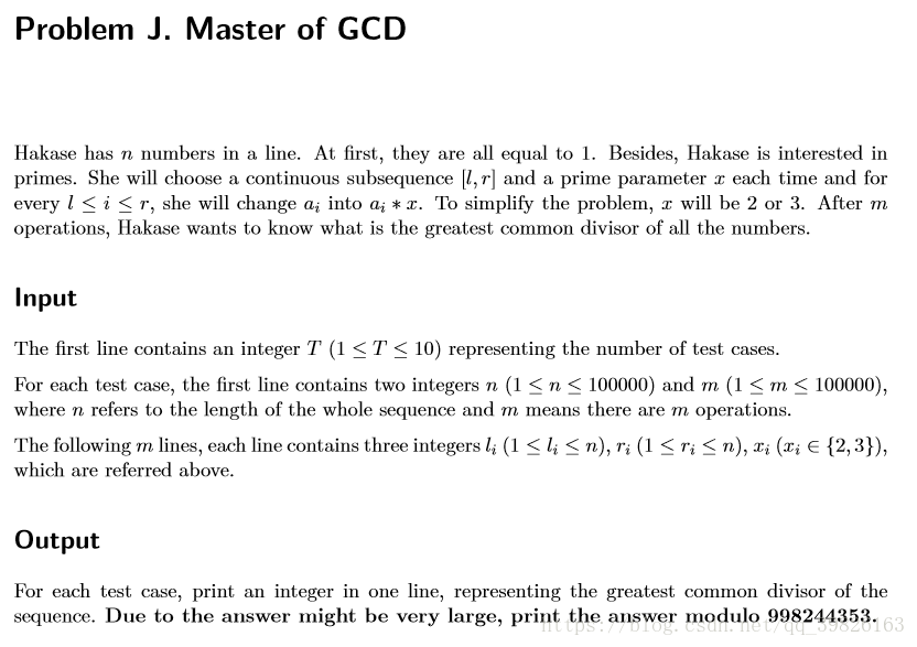 【HDU6273】Master of GCD（思维）_hdu 6273master of gc-CSDN博客