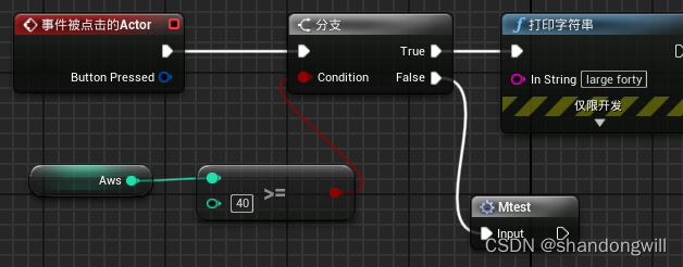 UE蓝图 分支(Branch)节点和源码_ue5分支控制变量真假-CSDN博客