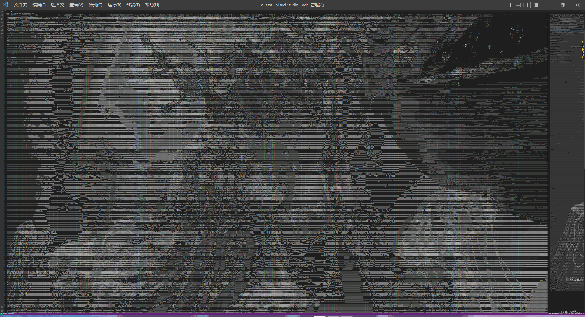 基于Java的图片字符画(含动图)_java banner图片-CSDN博客