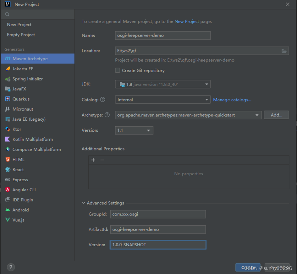 Maven构建OSGI+HttpServer应用_frameworkutil.getbundle-CSDN博客
