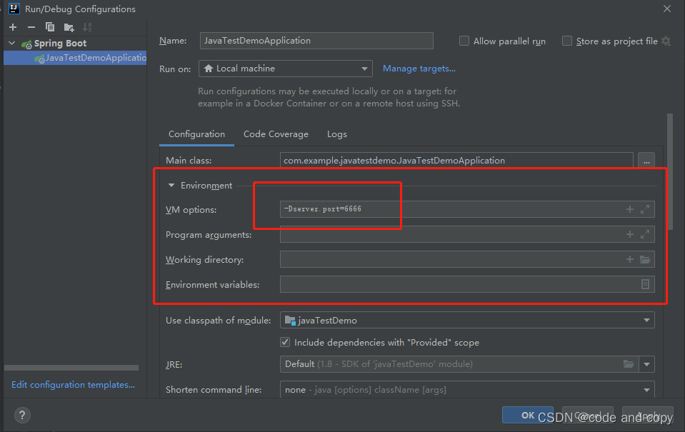 springboot项目修改默认端口号_dserver.port-CSDN博客
