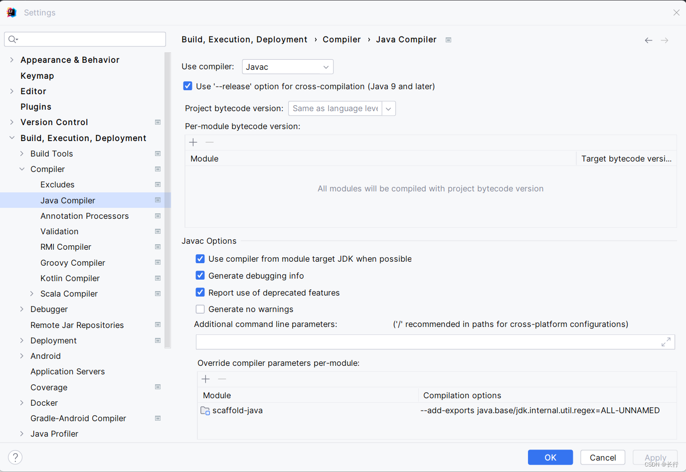 Java｜IDEA 中添加编译参数 --add-exports-CSDN博客
