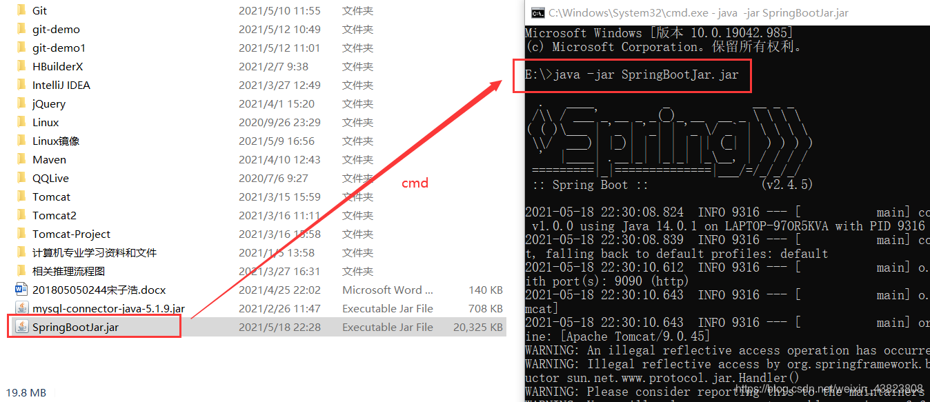 SpringBoot——SpringBoot打jar包并部署到Tomcat_springboot编译成jar包,放入tomcat-CSDN博客