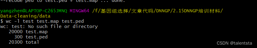 使用plink和git进行数据处理_从vcf开始使用plink进行数据过滤-CSDN博客