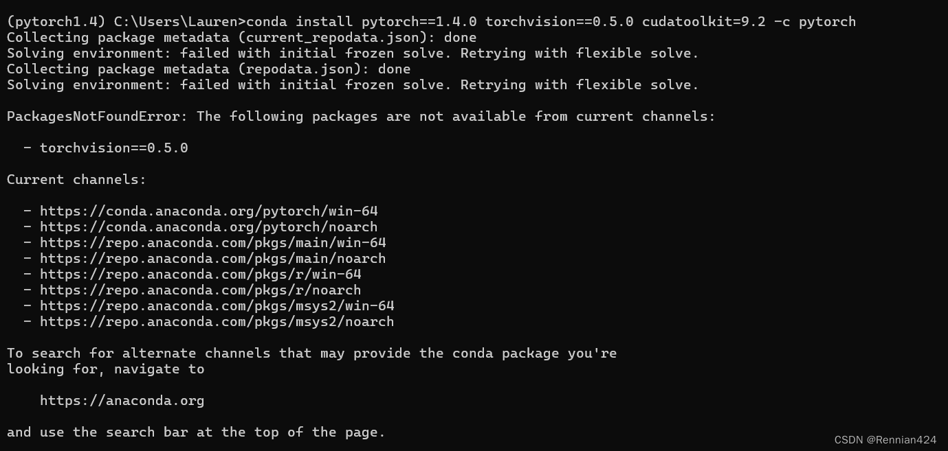 Pytorch安装教程（超详细）_安装pytorch1.4-CSDN博客