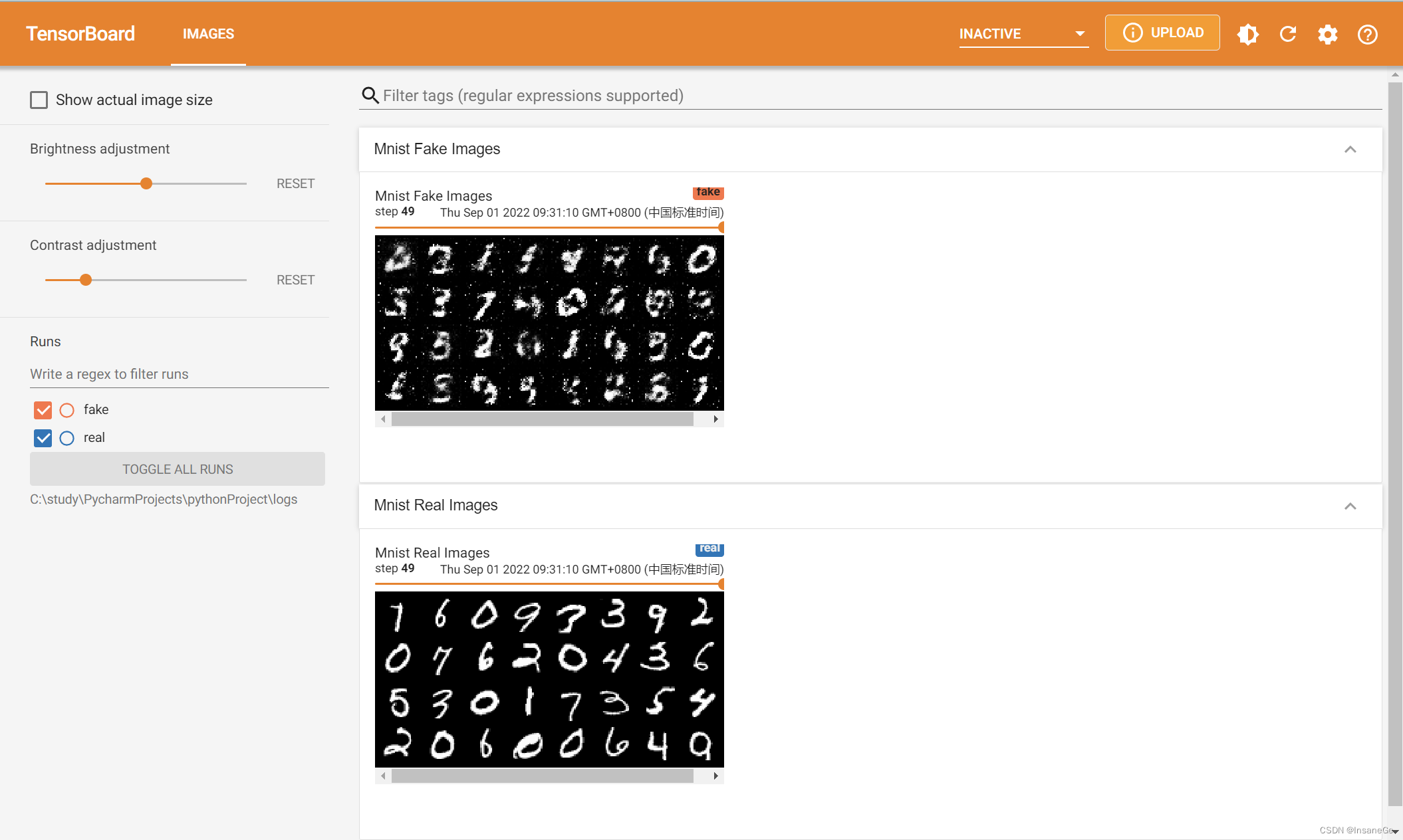 如何使用tensorboard及打开tensorboard生成文件_tensorboard怎么打开-CSDN博客