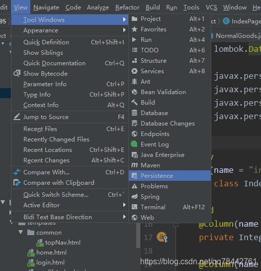 Spring Boot笔记-IDEA使用JPA映射时解决cannot resolve column或cannot resolve table_springboot column cant ...