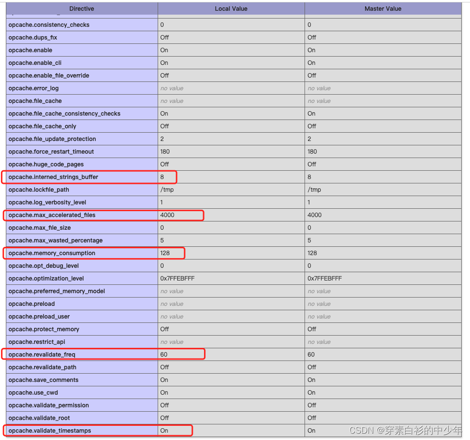 PHP - APC/OPcache - 学习/实践_php apc-CSDN博客