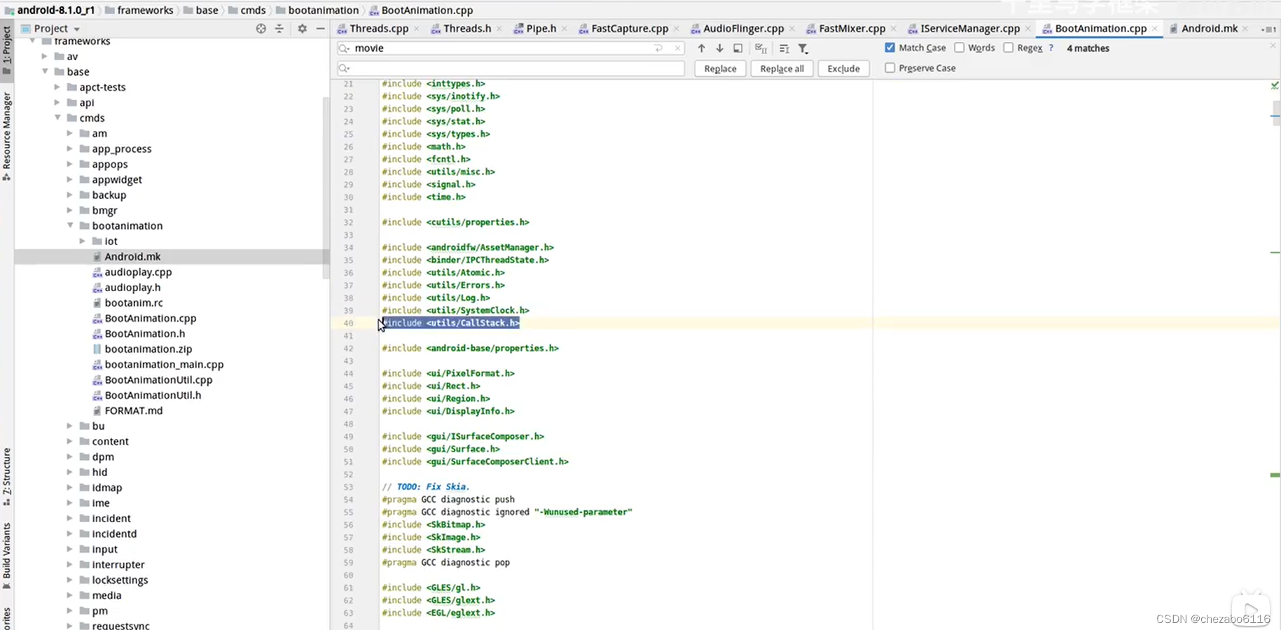 Android Framework实战，Native C++层用CallStack堆栈打印_android native中添加堆栈打印-CSDN博客
