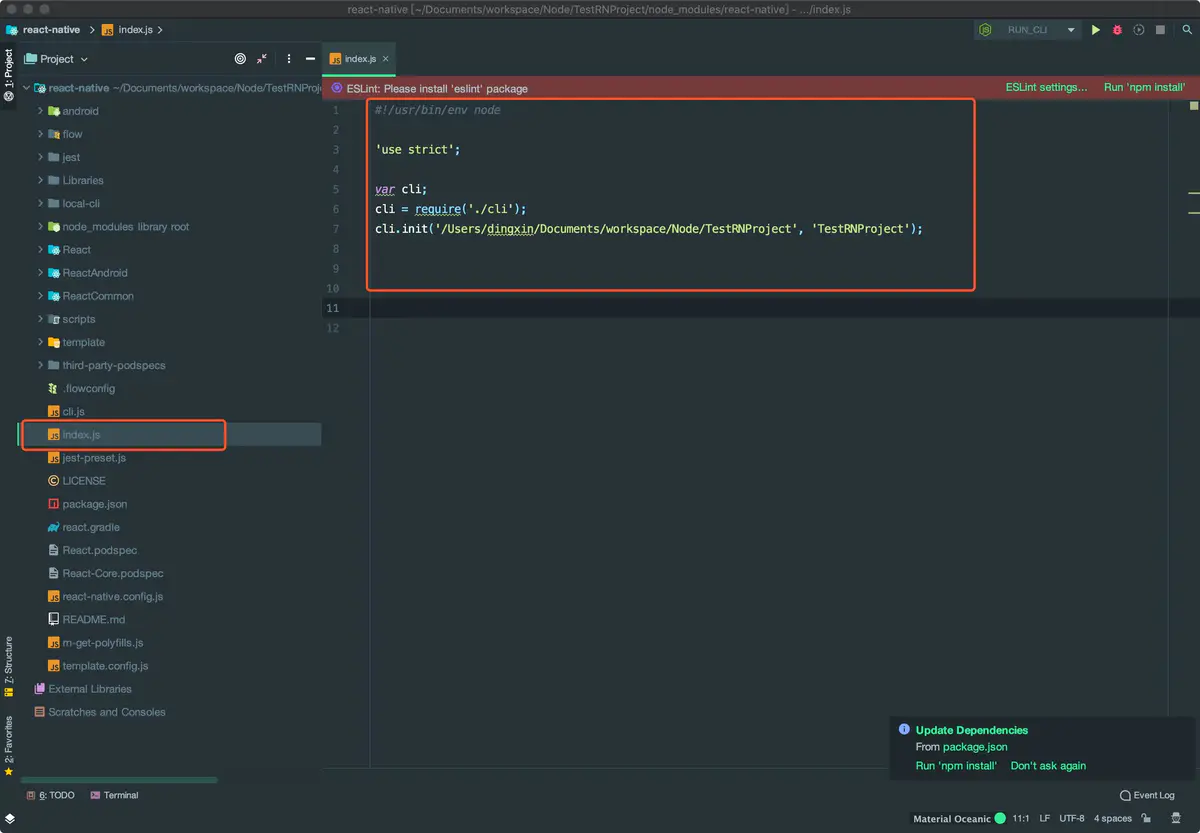 零Node基础看懂React-Native脚手架工具_react-native-cli-CSDN博客