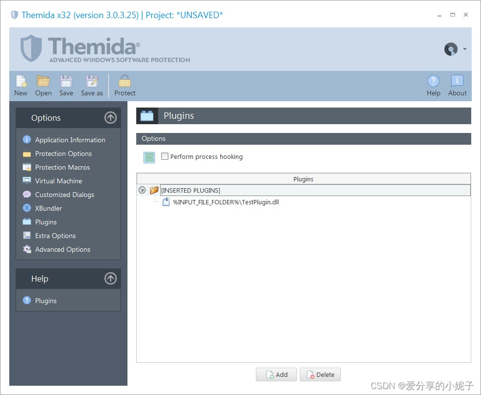 软件加密系统Themida应用程序保护指南（七）：外挂插件_themida插件-CSDN博客