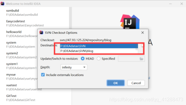 解决IDEA拉取svn项目报错：Cannot run program “svn“: CreateProcess error=2_cannot run program svn-CSDN博客