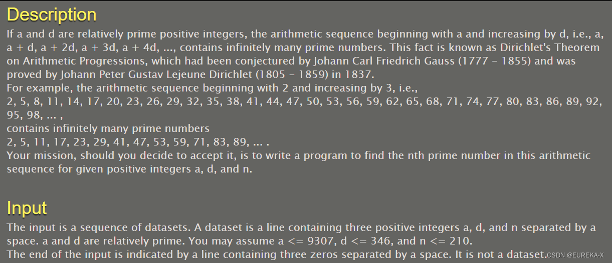 Noj Acm Icpc Arithmetic Progressions Csdn博客 5894