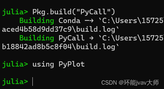 julia语言使用PyCall包调用Python代码及Python包-CSDN博客