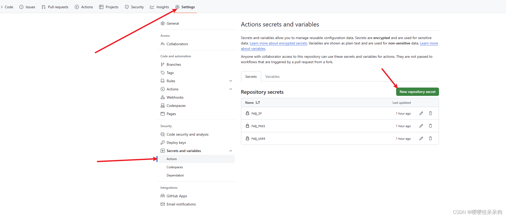 自动化部署与持续交付：GitHub Actions CICD_github token-CSDN博客
