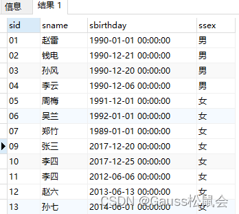 openGauss SQL实战-CSDN博客