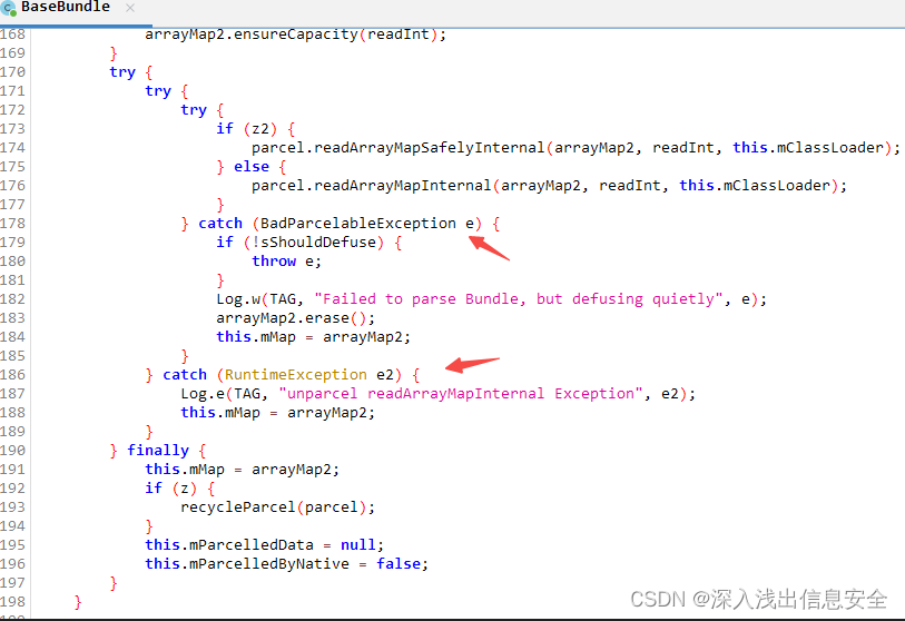 Android App崩溃之谜_parcelable encountered classnotfoundexception read-CSDN博客
