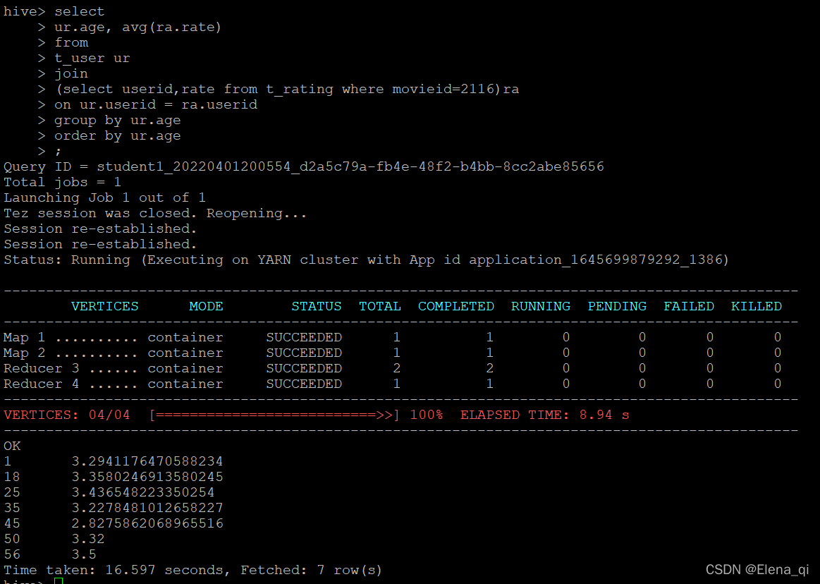 Hive 基础实践_hive row format serde-CSDN博客