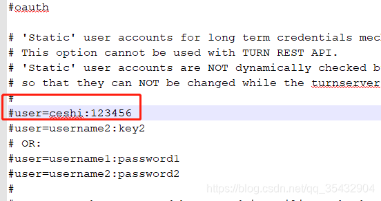 webRTC中的coturn服务安装及常见问题_empty cli-password, and so telnet cli interface is-CSDN博客