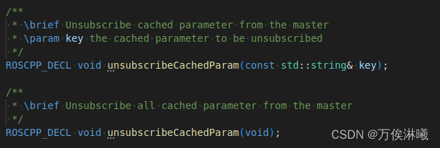 [ROS 系列学习教程] ROS参数服务器(Param)：通信模型、Hello World与拓展_ros param-CSDN博客