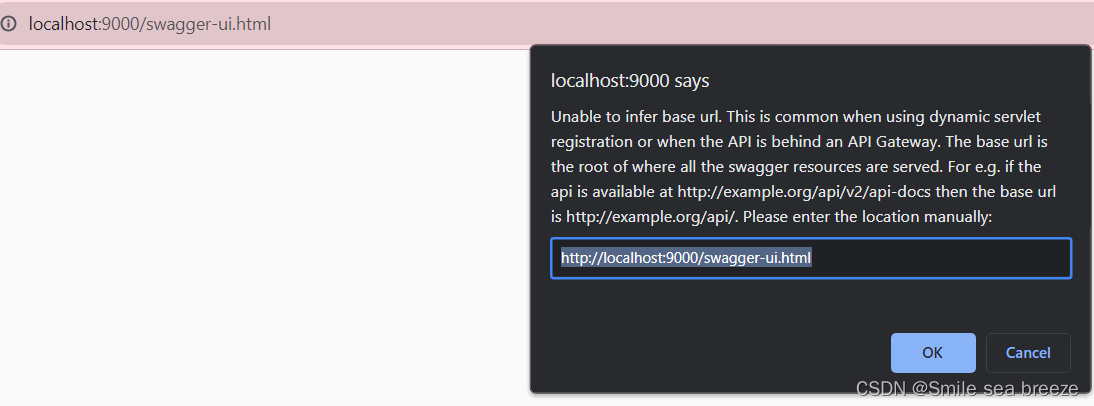 Swagger2：Unable to infer base url. This is common when using dynamic servlet registration-CSDN博客