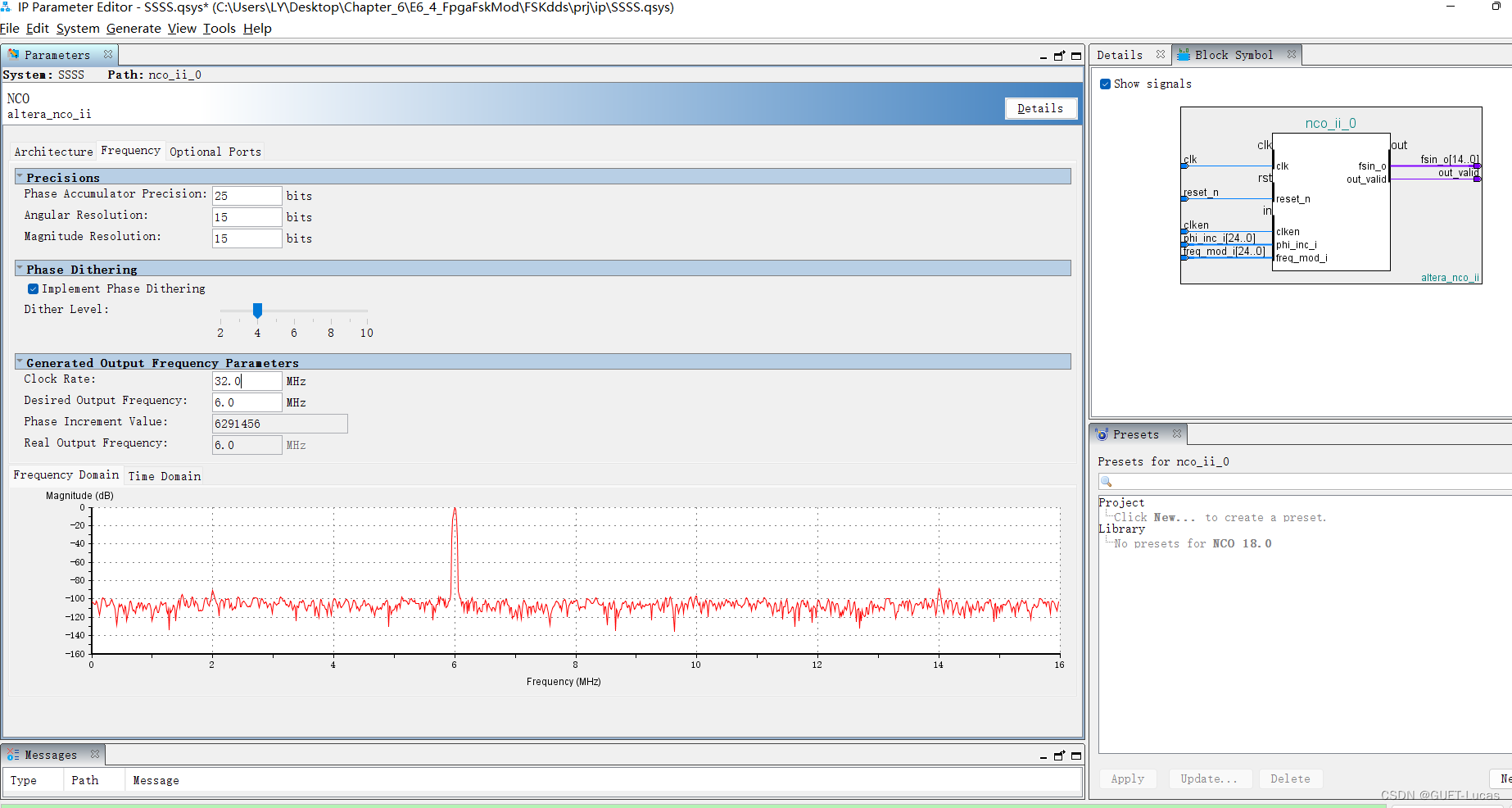 quartus 13 利用IP核 NCO 生成dds出现Megawizard error解决_megacore function generation error ip functional ...