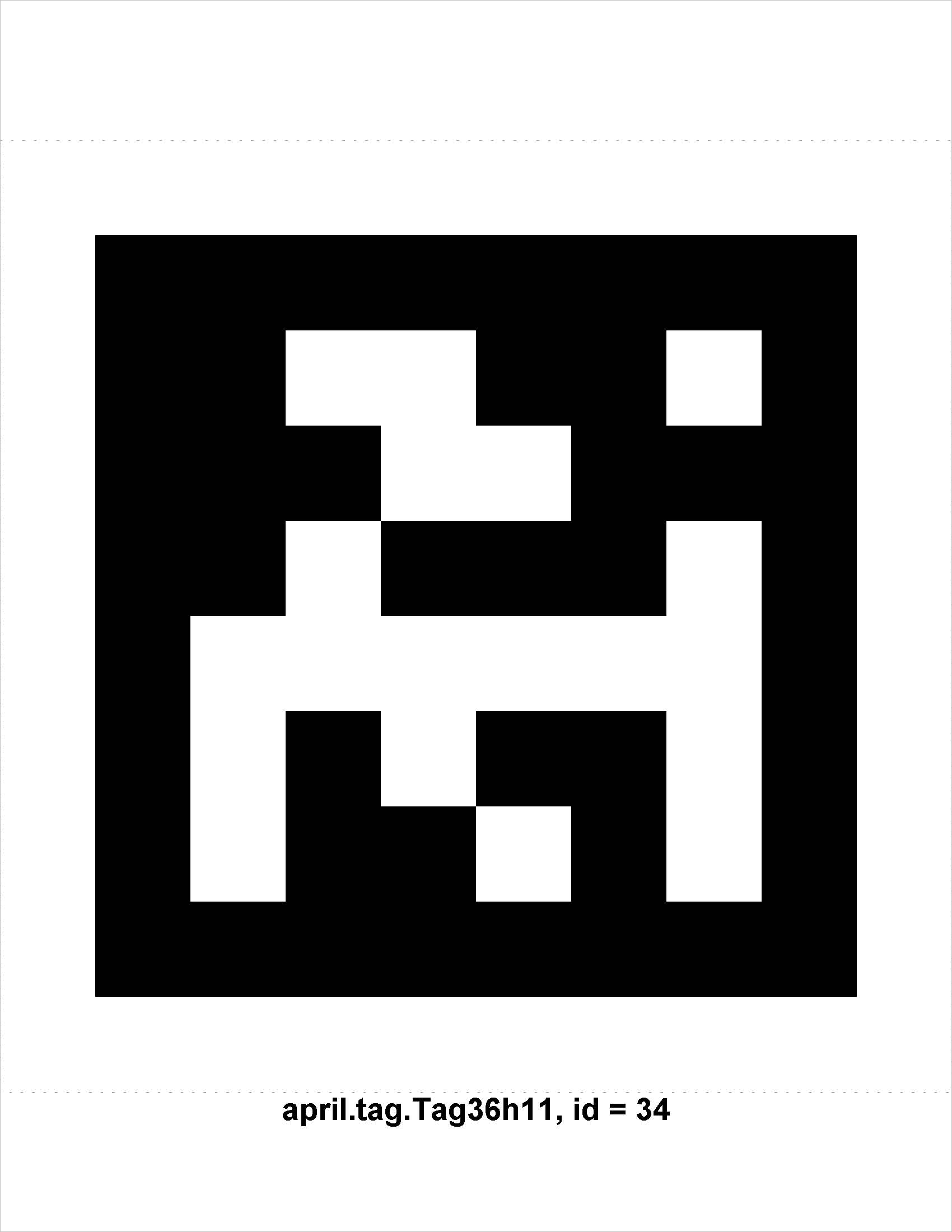 Apriltag ： 用于视觉系统标定图标tag36H11-CSDN博客