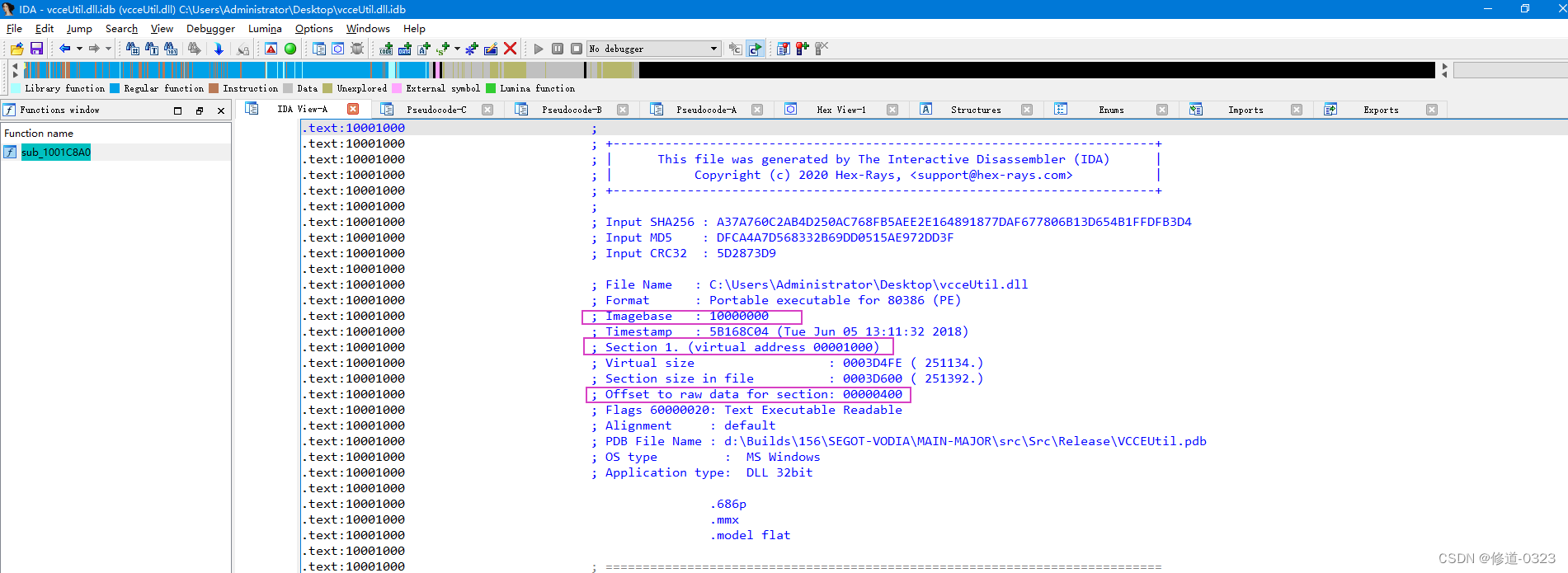 【逆向基础】四、IDA使用技巧随记_ida 地址计算-CSDN博客