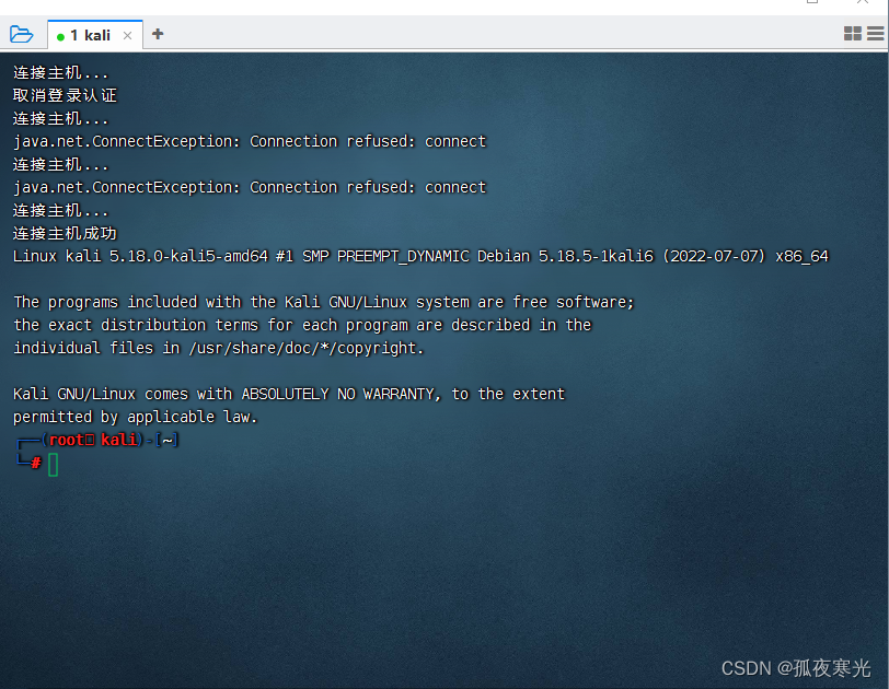 Kali linux和Parrot linux改IP并开启SSH_ssh修改ip-CSDN博客