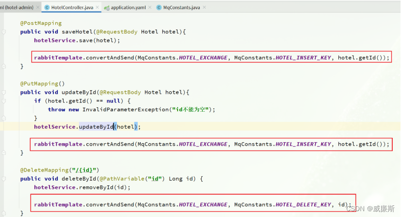 Elasticsearch与mysql之间的数据同步listener Method Public Void Cnitcasthotel