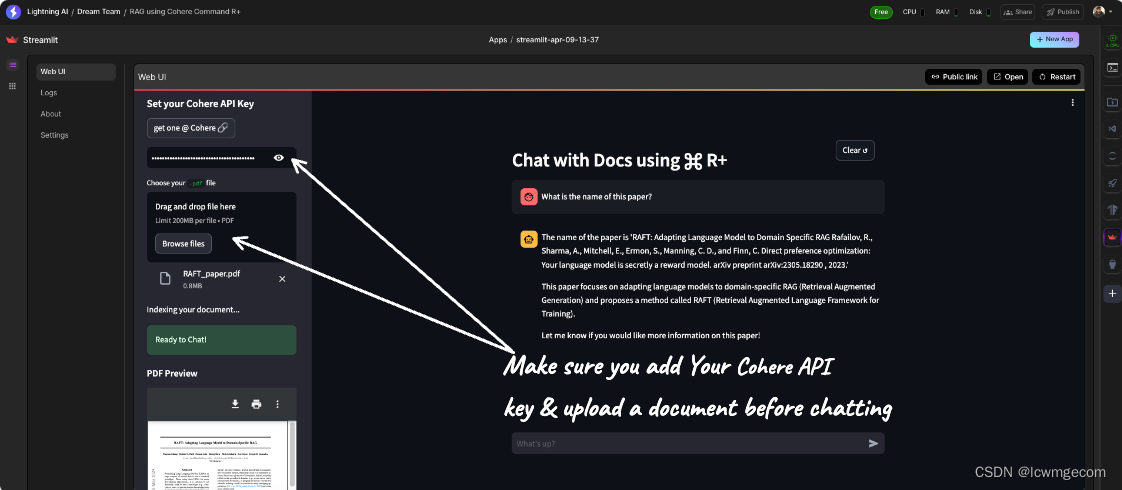 RAG 使用 Cohere 的 Command R+_commandr+ rag用法-CSDN博客