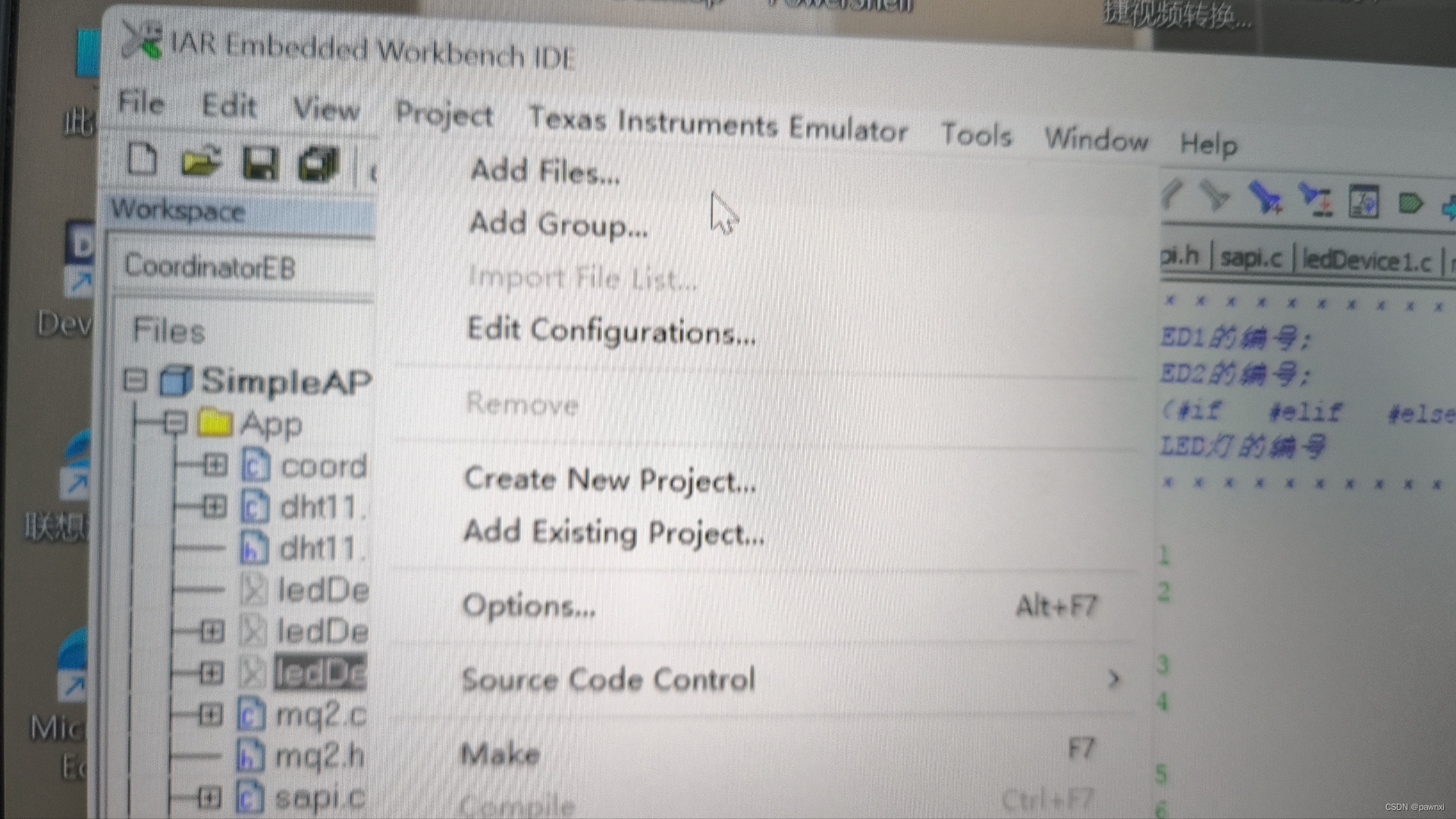 CC2530ZIGBEE开发板如何在IAR里面进行多个workspace_iarworkspace-CSDN博客