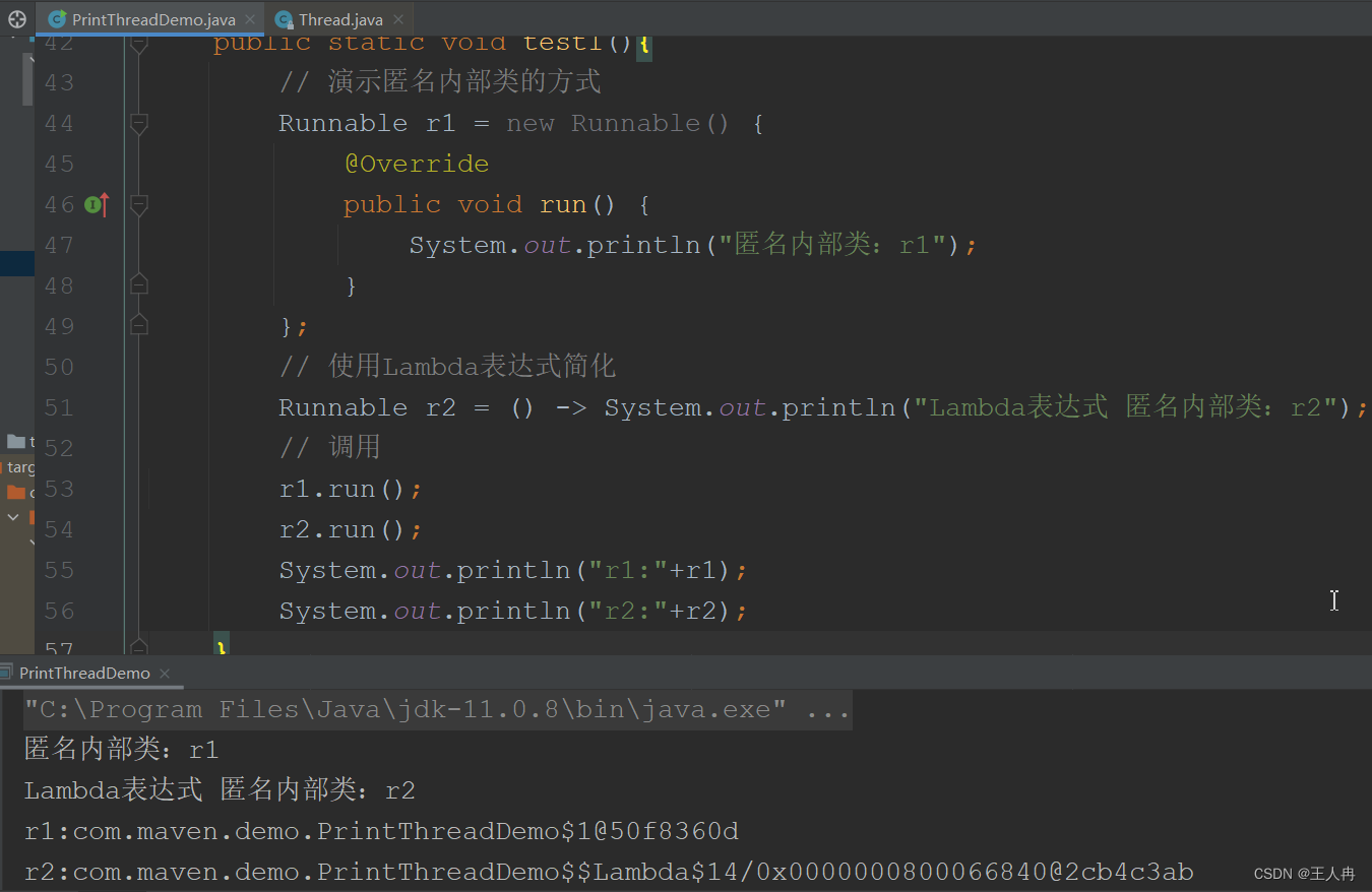 Java8中直接new对象和用 类名::new 创建对象这两种形式有什么区别_java ::new-CSDN博客