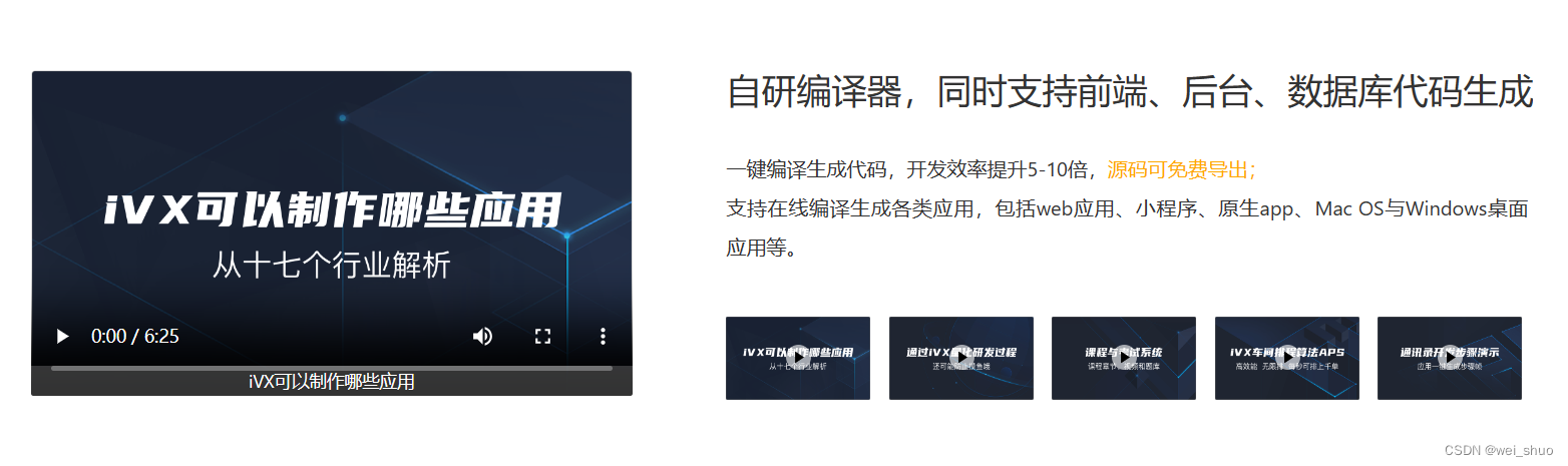 iVX，重新定义编程：人人都可掌握的可视化编程-CSDN博客
