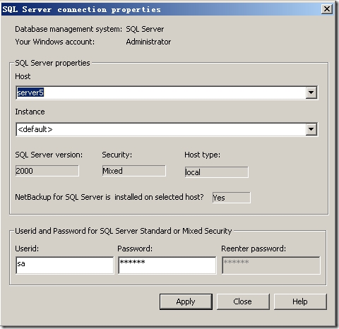 nbu备份mysql_NBU之 SQL 的备份和恢复-CSDN博客