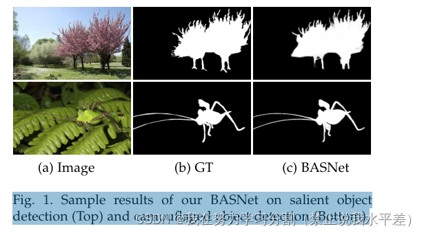 BASNet：Boundary-Aware Segmentation Network forMobile and Web Applications-CSDN博客