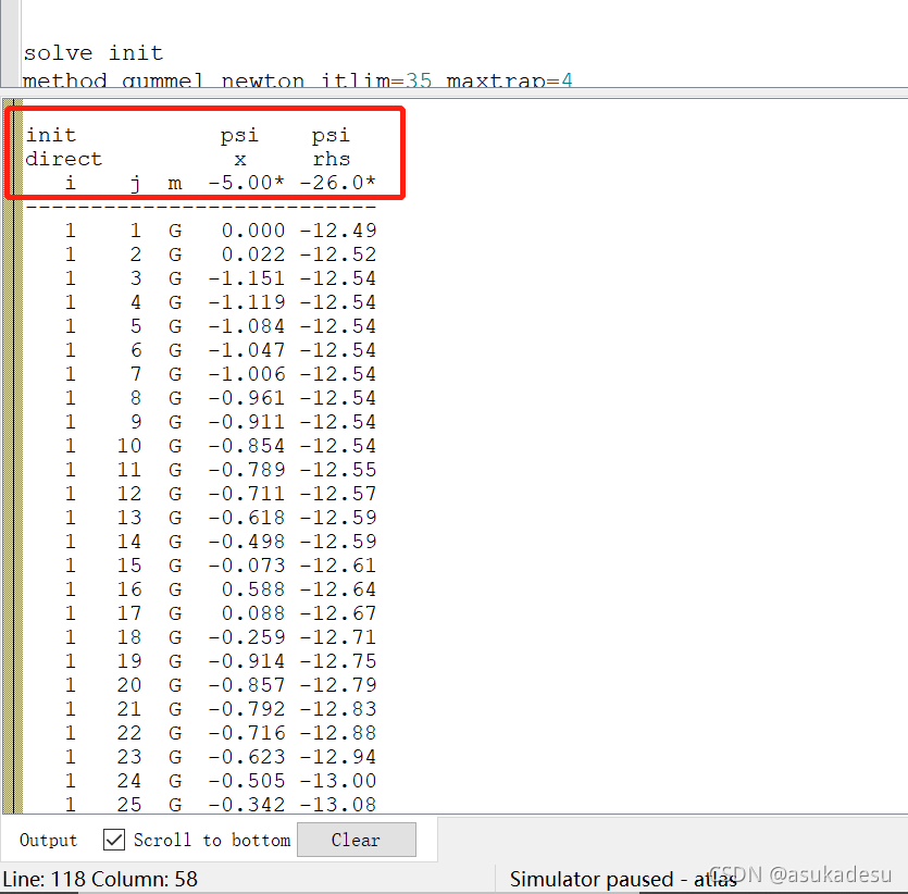 Silvaco Solve Init使用笔记 Simulator Has Unexpectedly Exited With Status 0 Csdn博客