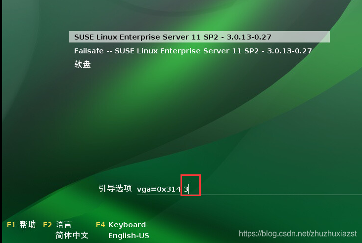SUSE Linux 更改boot选项进入特定runlevel_suse runlevel-CSDN博客