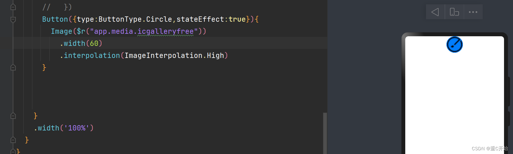 ArkTS-ArkUI组件-Button组件_关于button组件,下面哪种情况下borderradius不生效-CSDN博客