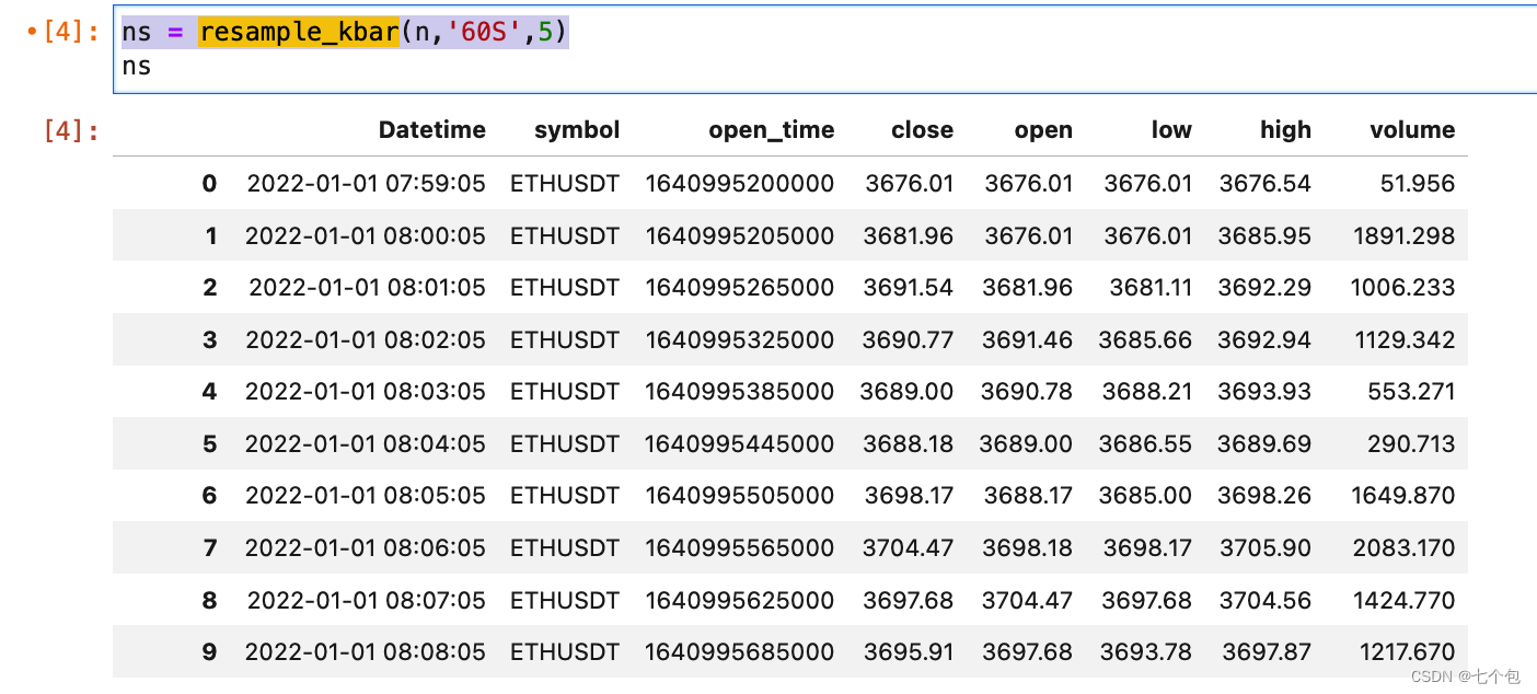 k线重新采样_k线聚合 resample-CSDN博客