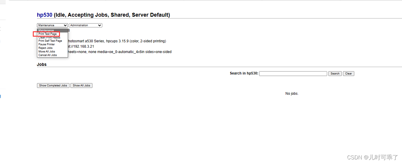 Linux CentOS调用打印机_localhost:631-CSDN博客