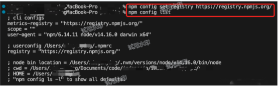 npm报错：request to https://registry.npm.taobao.org failed, reason certificate has expired_registry ...
