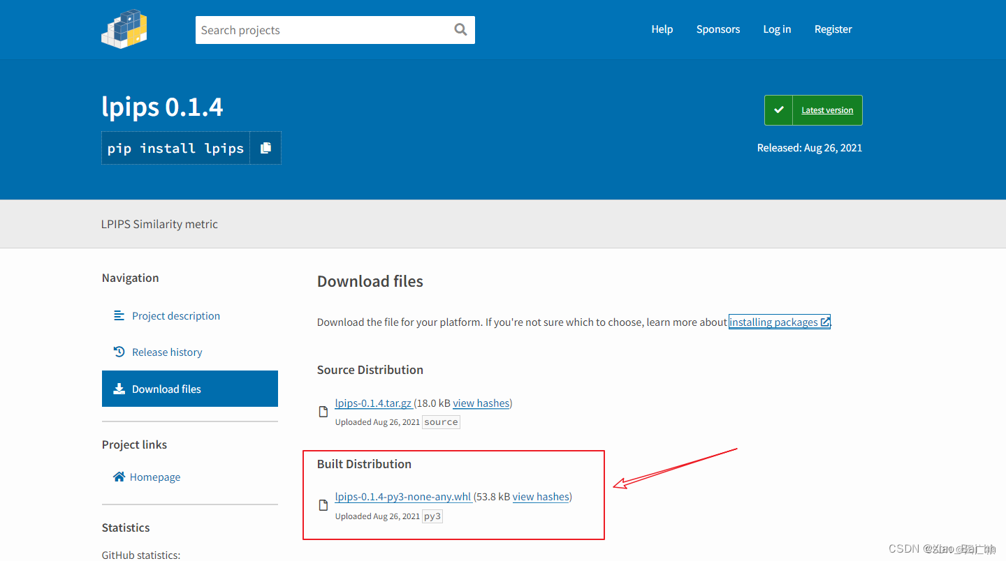 深度学习(pycharm+anaconda+gitclone)安装冷门第三方库(以图像处理包lpips为例)的如干种方法_lpips安装-CSDN博客