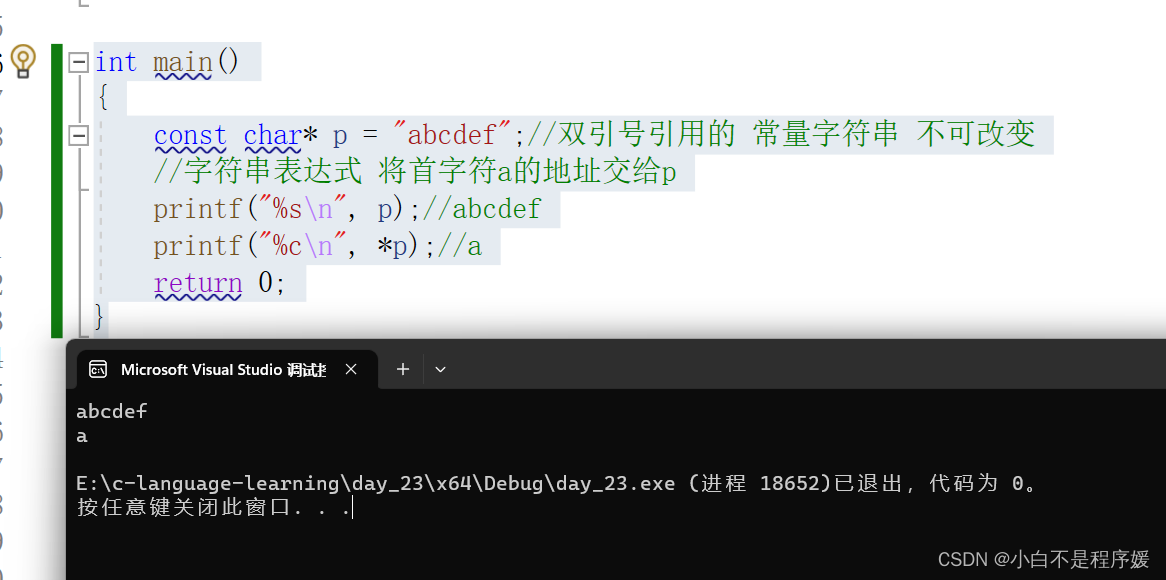 让你不再惧怕指针——C语言指针及指针进阶详解_c指针进阶-CSDN博客