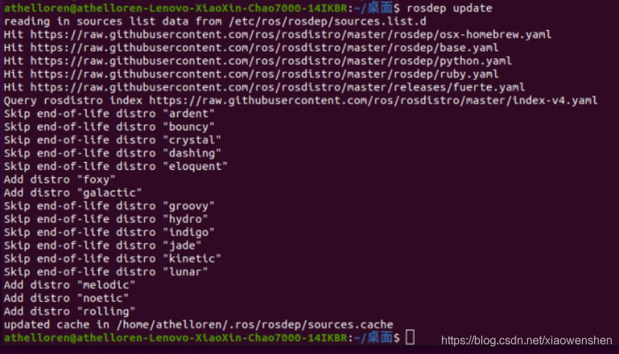 ROS Noetic入门笔记（一）在ubuntu20.04中安装ROS Noetic并简单测试_noetic daxiao-CSDN博客
