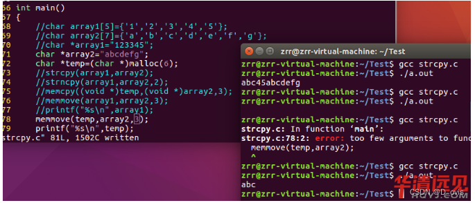 C语言中的strcpy，strncpy，memcpy，memmove，memset函数strcmp_strcmp memcpy-CSDN博客