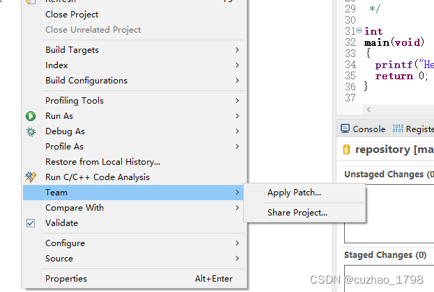 四、 Eclipse mcu开发环境代码管理_eclipse 单片机开发-CSDN博客