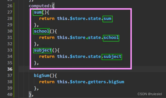 Vue87 Vuex中的mapstate、mapgettersvue Mapstate Csdn博客