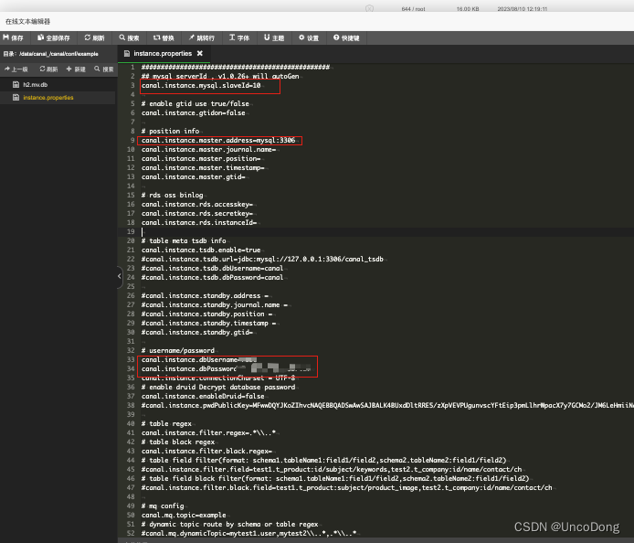 使用 Docker 部署 canal 服务实现MySQL和ES实时同步_canal server docker-CSDN博客