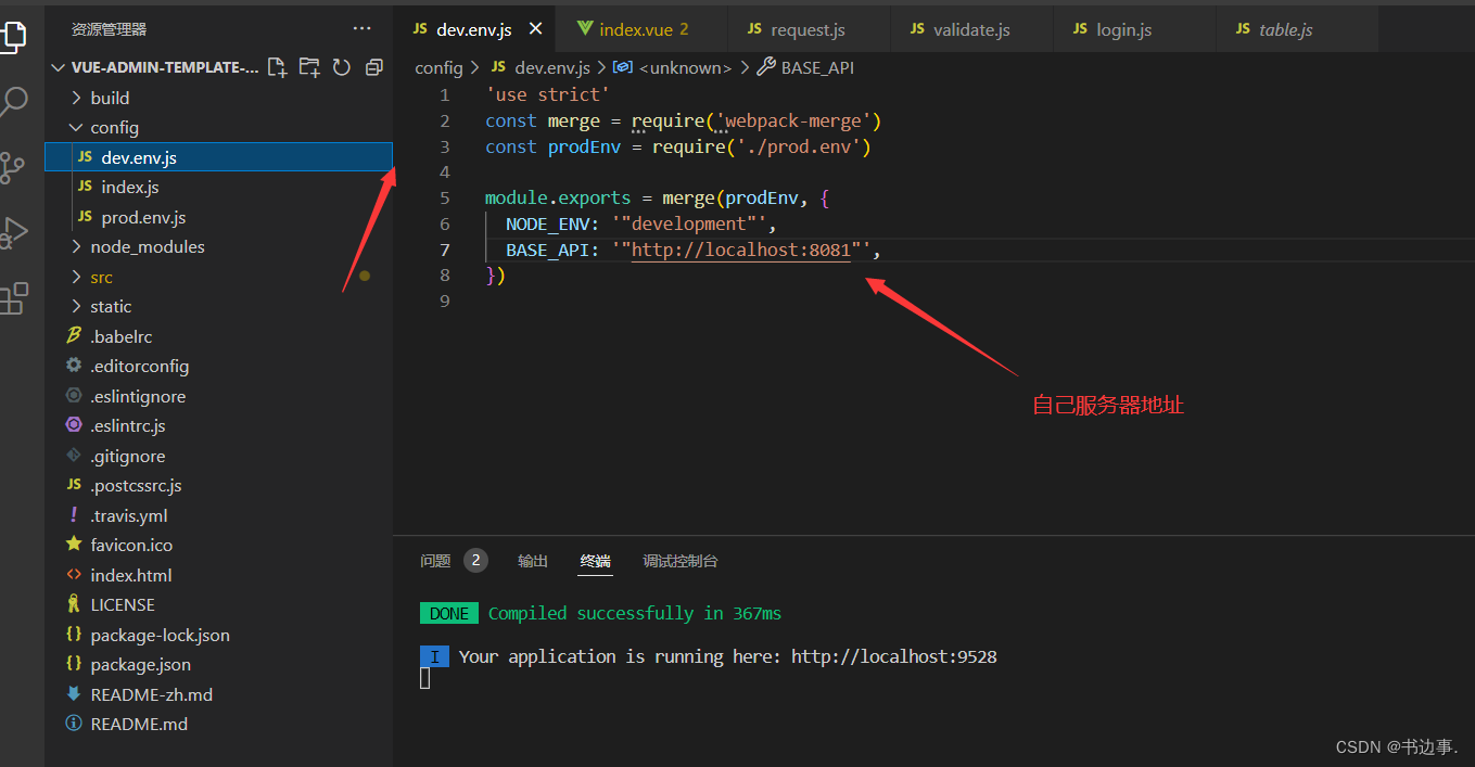 vue-admin-template-3.8.0 整合sping boot初始配置_vue-admin-template3.8-CSDN博客